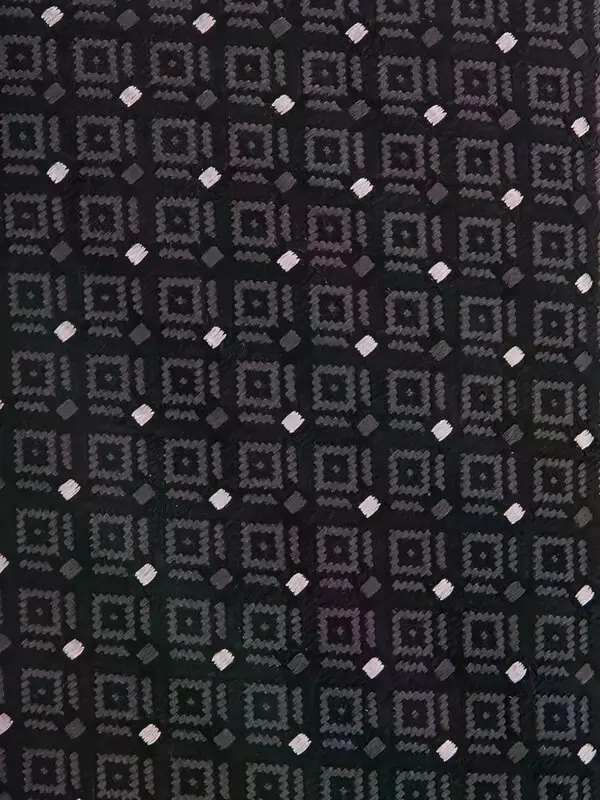 Zegna Geometric-patterned Tie