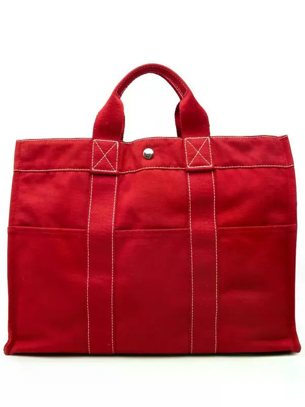 Hermès 2010-2026 Canvas Fourre Tout Mm Tote Bag