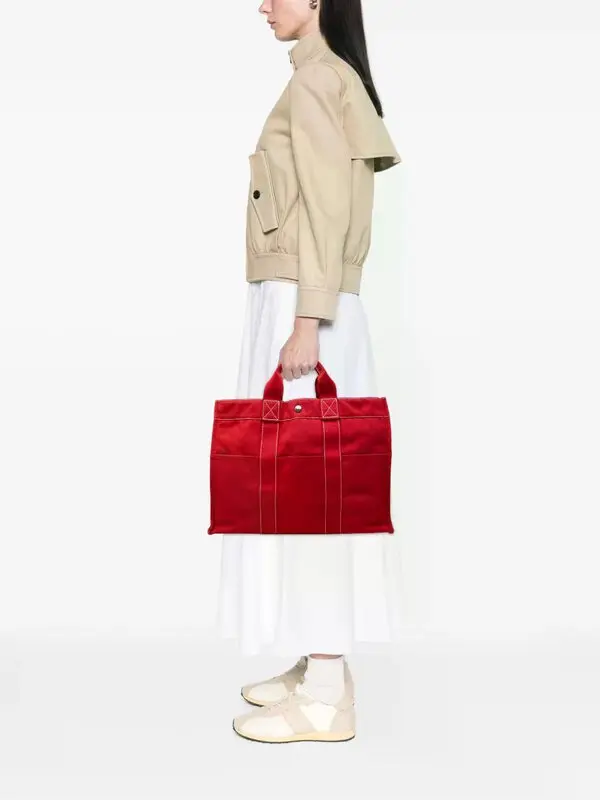Hermès 2010-2026 Canvas Fourre Tout Mm Tote Bag
