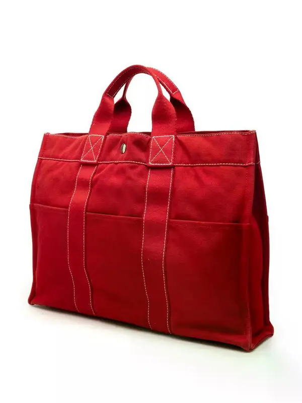 Hermès 2010-2026 Canvas Fourre Tout Mm Tote Bag