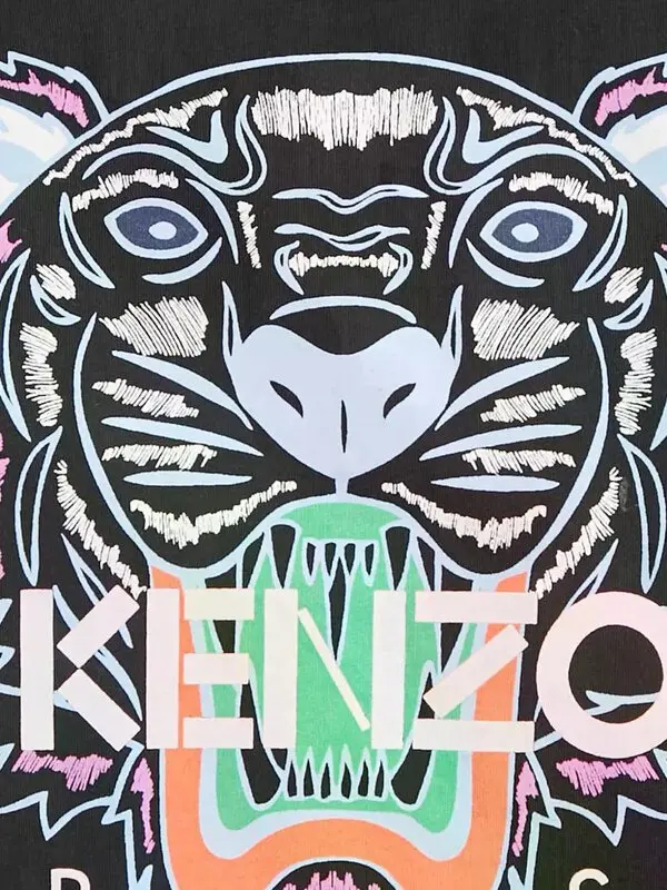 Kenzo Tiger Logo Print T-shirt