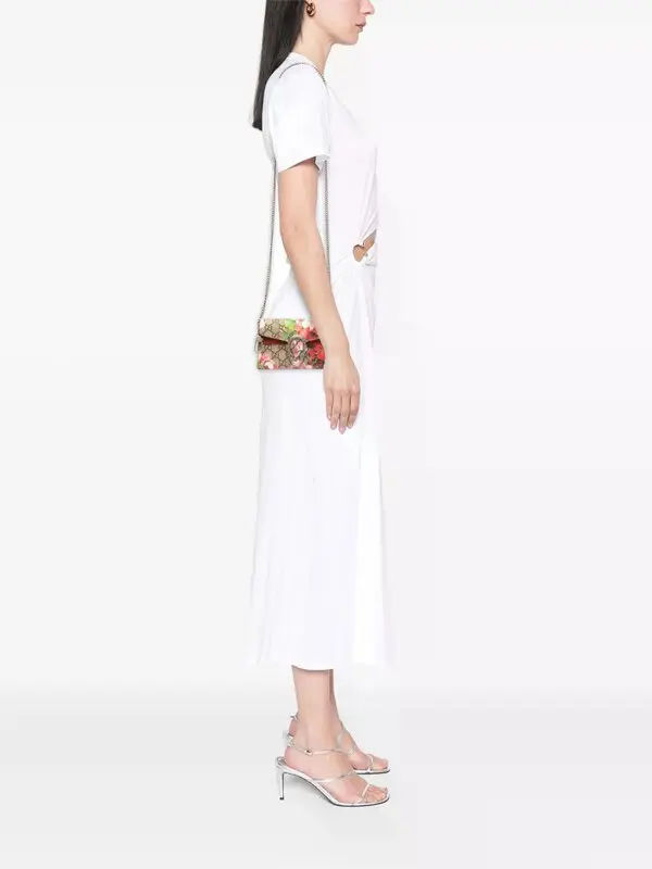 Gucci 2015 Mini Gg Supreme Blooms Dionysus Crossbody Bag