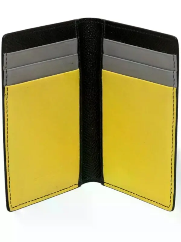Dolce & Gabbana 2010-2026 Leopard Print Calfskin Dauphine Bifold Card Holder