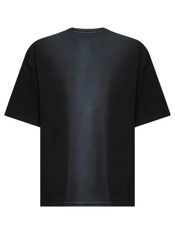Amiri Black Cotton Jersey Arts District Oversized T-shirt