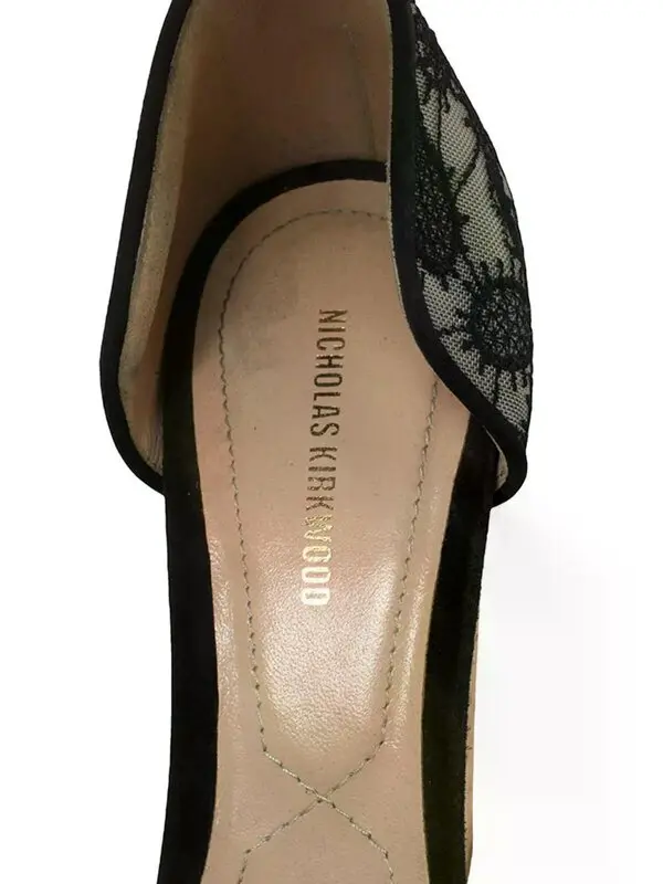 NICHOLAS KIRKWOOD Maya Lace Platform Sandals