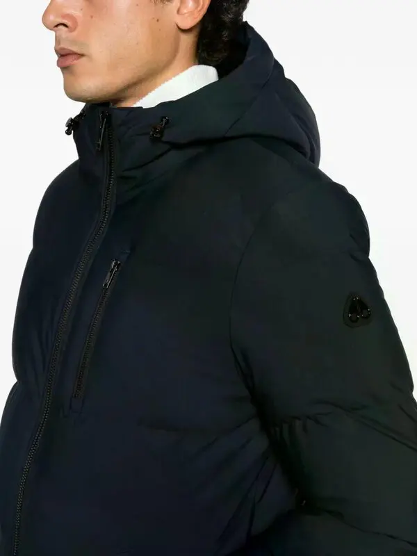 Moose Knuckles Soho 3q Quilted Hooded Coat