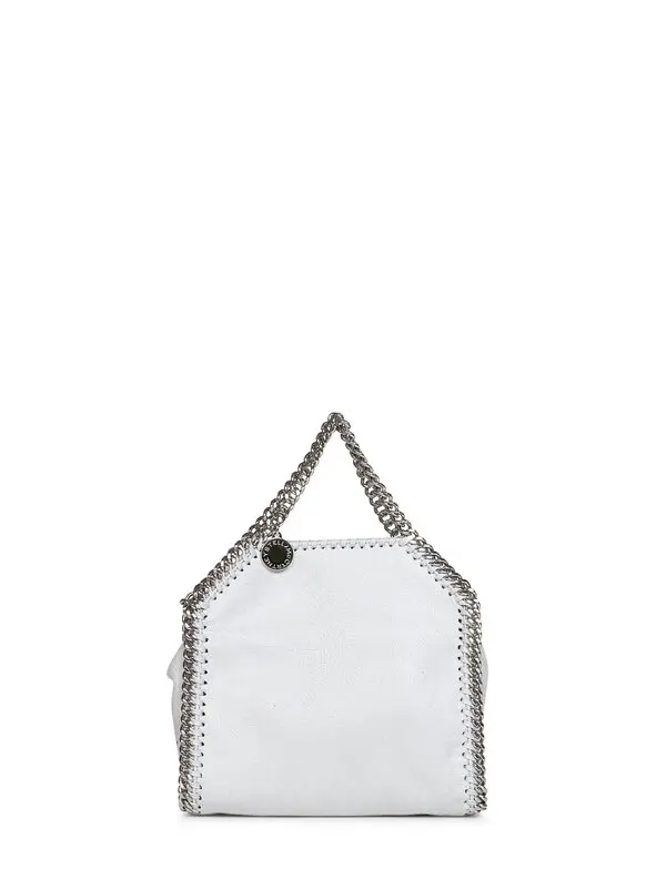 Stella McCartney Pearl Grey Falabella Tiny Tote Bag - Multicolor