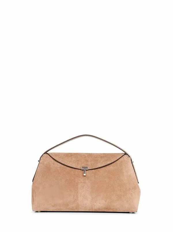 TOTEME Tobacco T-lock Top Handle Bag - Multicolor