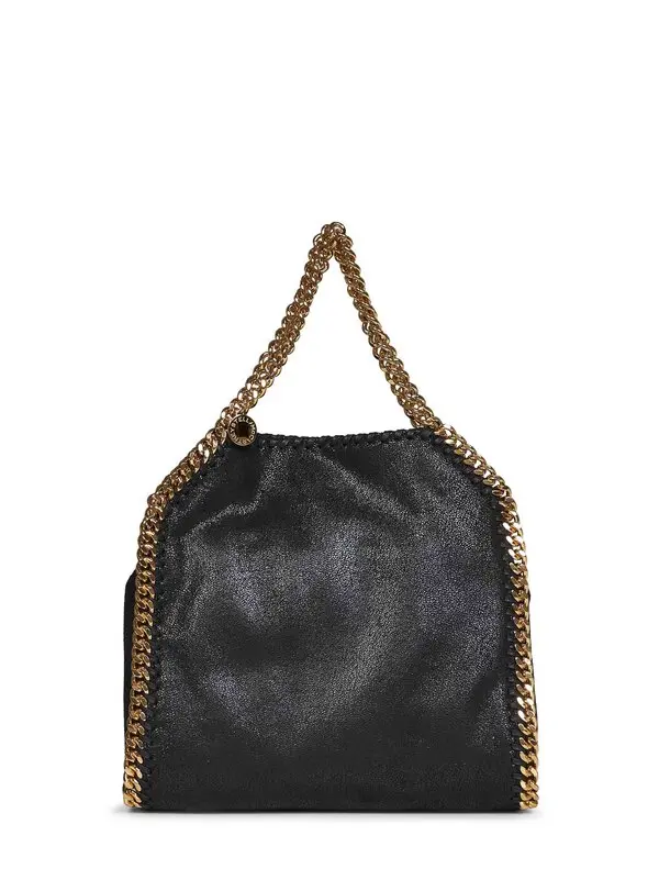 Stella McCartney Black Falabella Mini Tote Bag - Multicolor