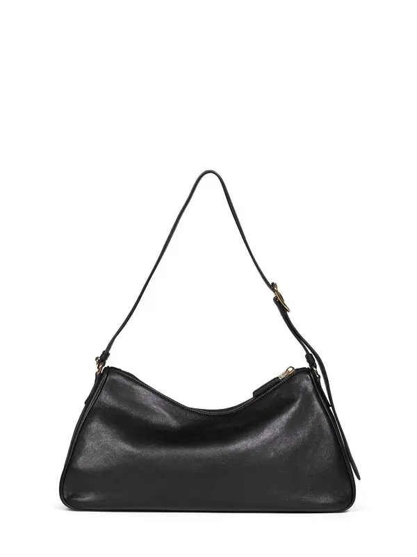 Prada Borse Black Aimée Large Shoulder Bag
