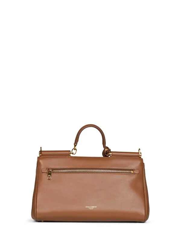 Dolce & Gabbana Caramel My Sicily Medium Handbag