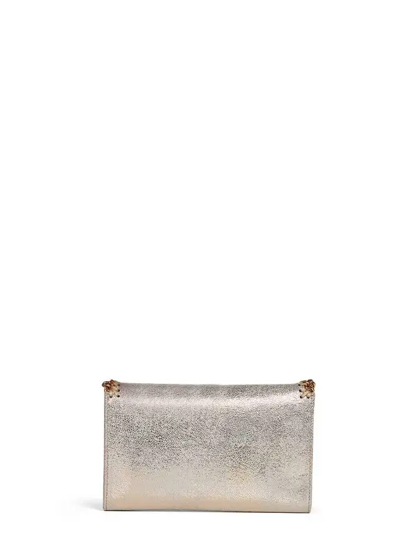 Stella McCartney Pyrite Falabella Wallet Crossbody Bag