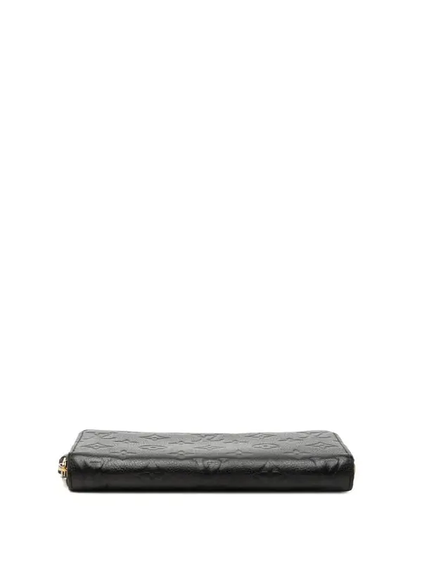 LOUIS VUITTON 2019 Monogram Empreinte Zippy Wallet Long Wallets - Black