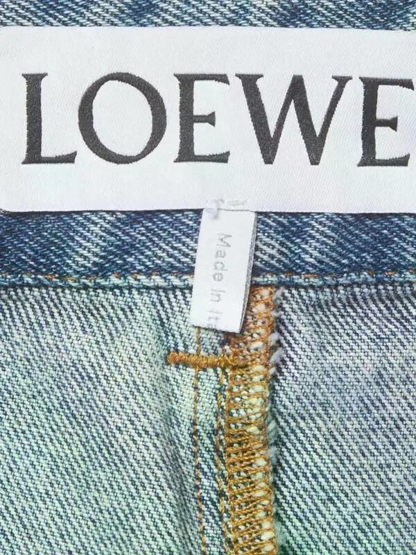 Loewe Anagram Cut-out Jeans