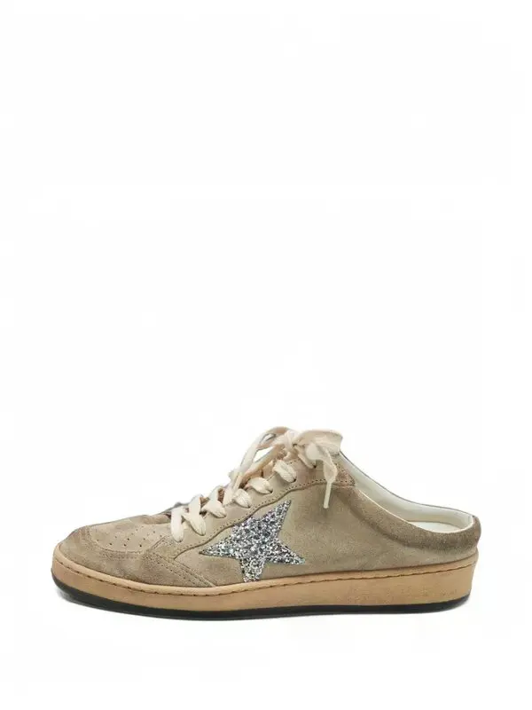 GOLDEN GOOSE Ball Star Star-embellishment Mules - Neutrals