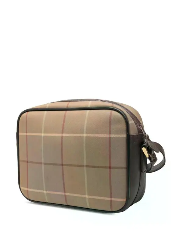 Burberry 20th Century Vintage Check Canvas Crossbody Bag