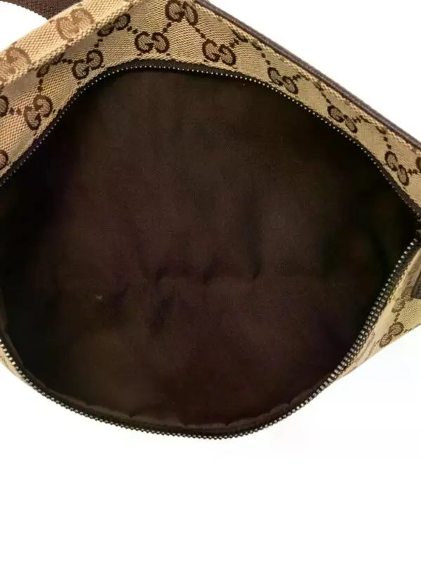 Gucci 2000-2015 Gg Canvas Double Pocket Belt Bag