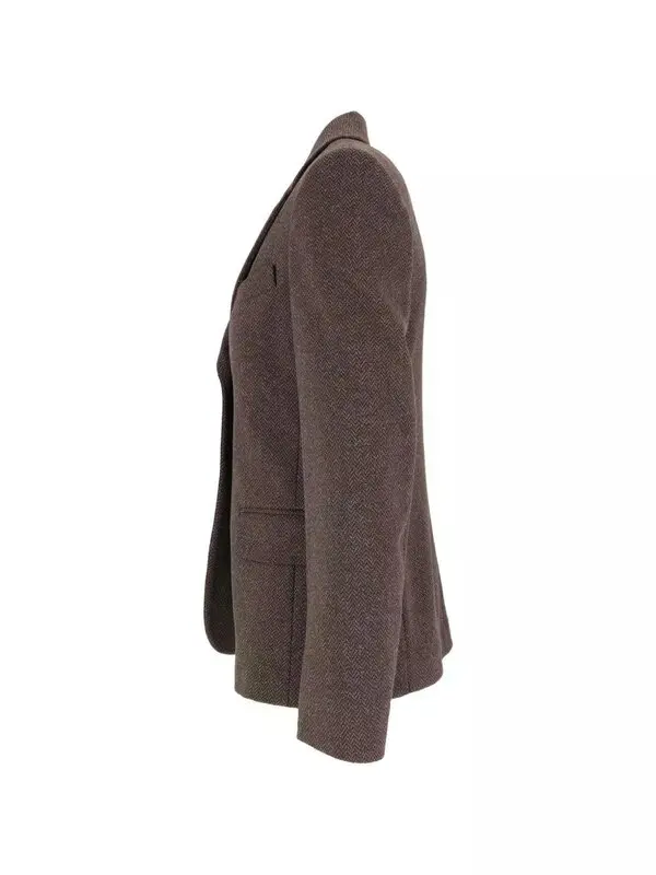 Max Mara Herringbone-pattern Jersey Jacket