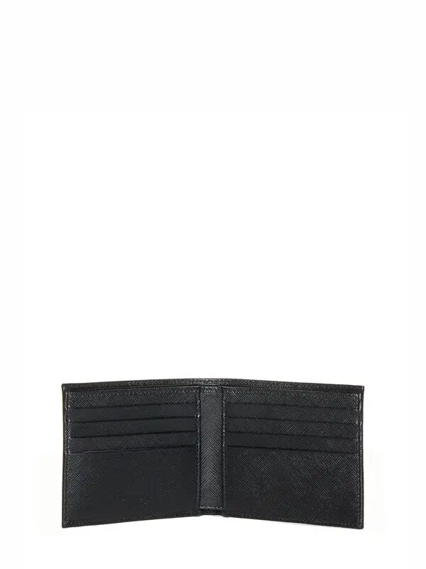 Prada Accessori Pelletteria Saffiano Leather Wallet