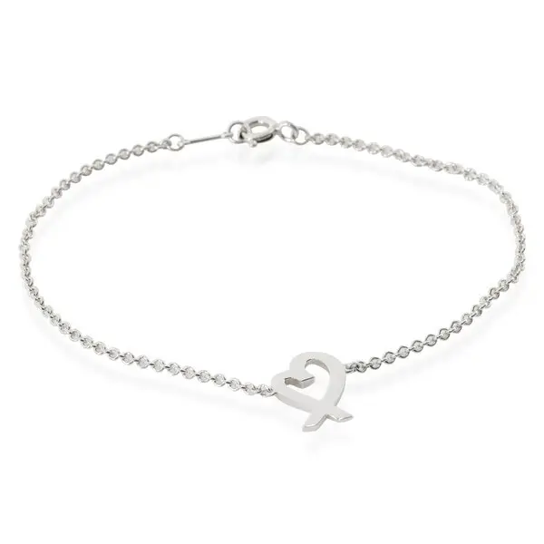 Tiffany & Co. Sterling Silver Paloma Picasso Loving Heart Bracelet - Sterling_silver