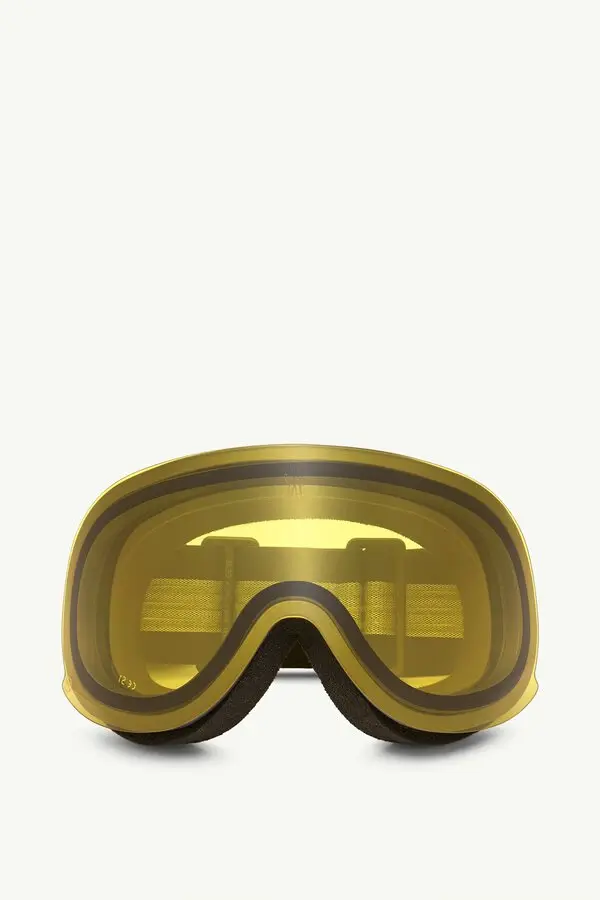 Moncler Snowflare Ski Goggles - Yellow