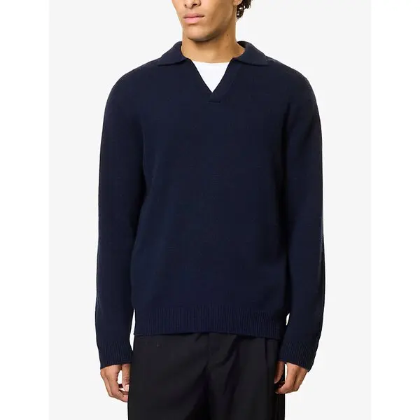 Soft Goat Regular-fit Cashmere Polo Jumper Xxl