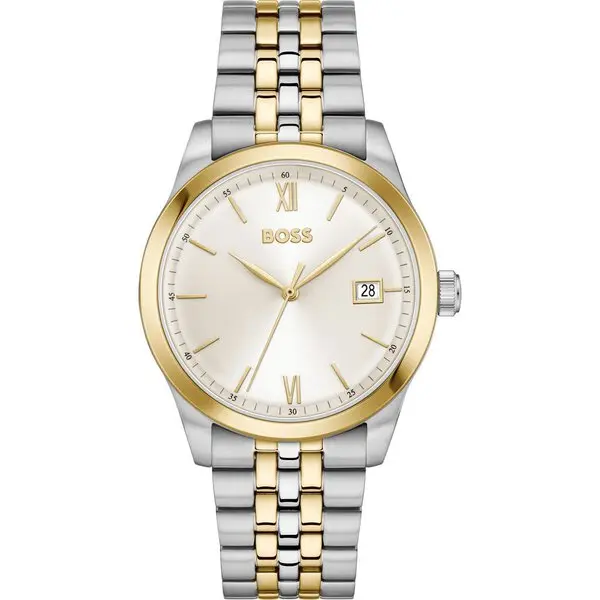 Hugo Langford Bracelet Watch - Parchment