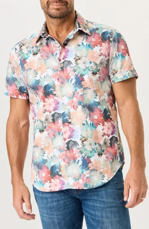 Robert Graham Primsland Short Sleeve Button Up Shirt