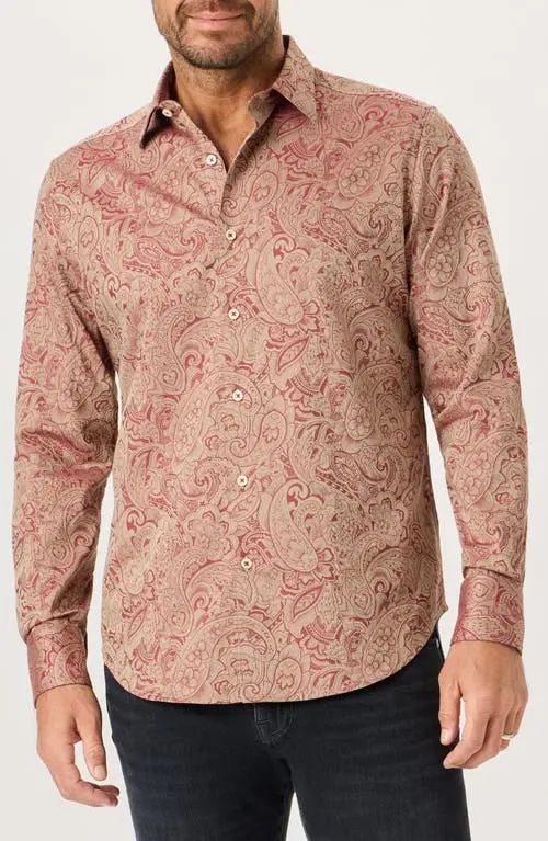 Robert Graham Hudson Paisley Stretch Shirt