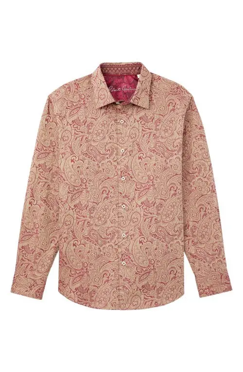 Robert Graham Hudson Paisley Stretch Shirt