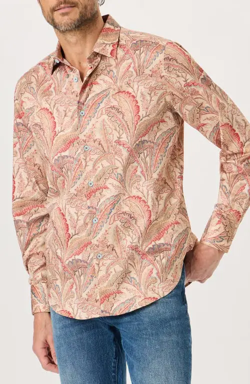 Robert Graham Tsukuyomi Printed Stretch Cotton Shirt - Multi