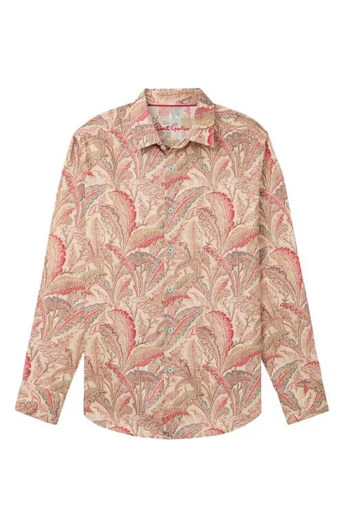 Robert Graham Tsukuyomi Printed Stretch Cotton Shirt - Multi