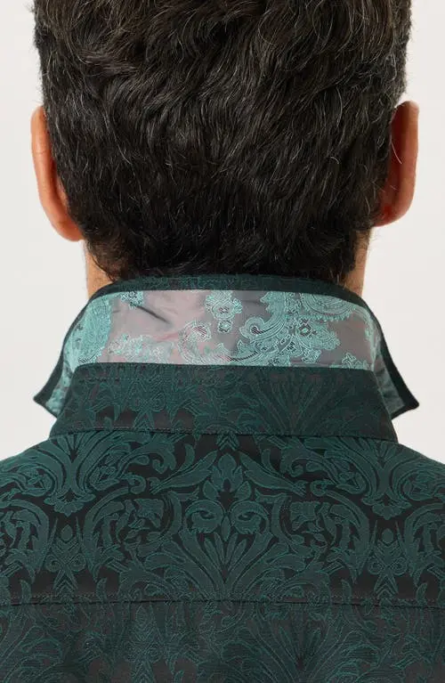 Robert Graham Wilsden Damask Long Sleeve Button Up Shirt