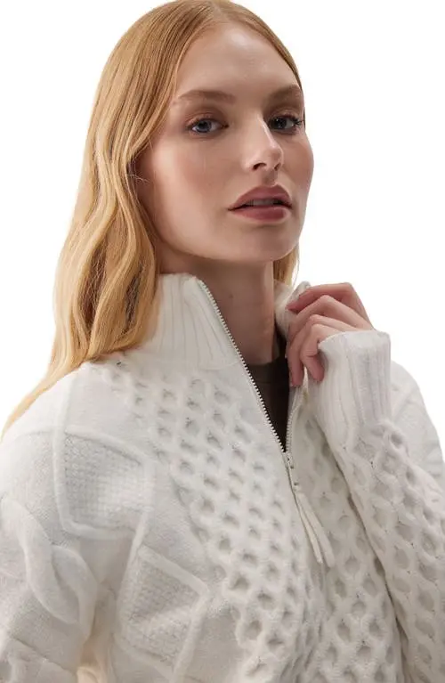 LOLE Camila Performance Half-zip Sweater - Birch