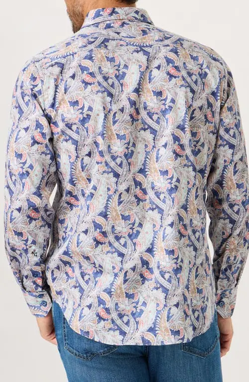 Robert Graham Shoreditch Print Long Sleeve Shirt - Multi