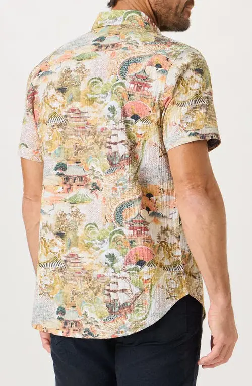 Robert Graham Tengu Short Sleeve Button Up Shirt