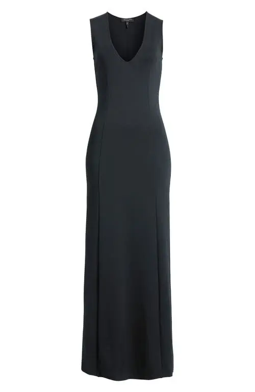 Rag & Bone Hunter V Neck Maxi Dress