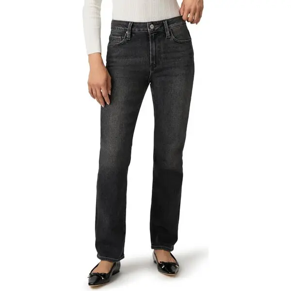 Paige Cindy High Waist Ankle Straight Leg Jeans - Final Exam