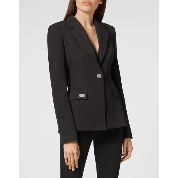 Philipp Plein Blazer Skull - Black