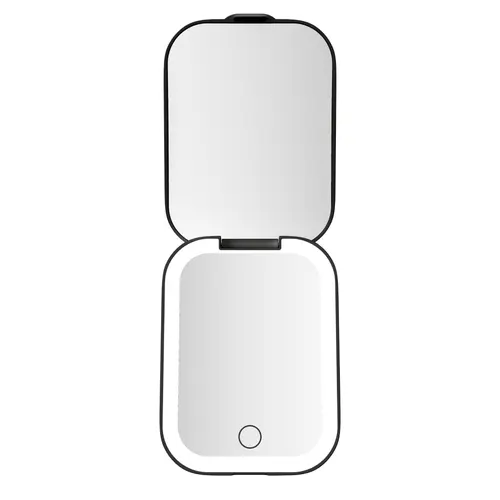 IMPRESSIONS VANITY Linea Led Compact Mirrorusb-c Rechargeable, 10x Magnification