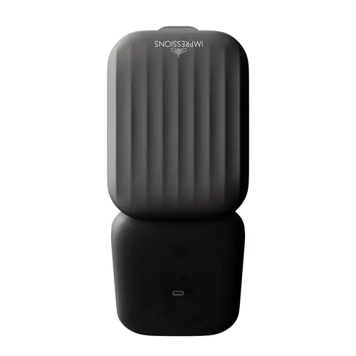 IMPRESSIONS VANITY Linea Led Compact Mirrorusb-c Rechargeable, 10x Magnification