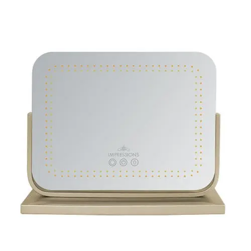 IMPRESSIONS VANITY Allura Tri-tone Led Makeup Mirror With Bluetooth Speakers