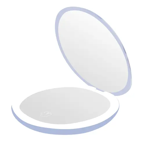 IMPRESSIONS VANITY Stitch 626 Rechargeable Led Compact Mirror