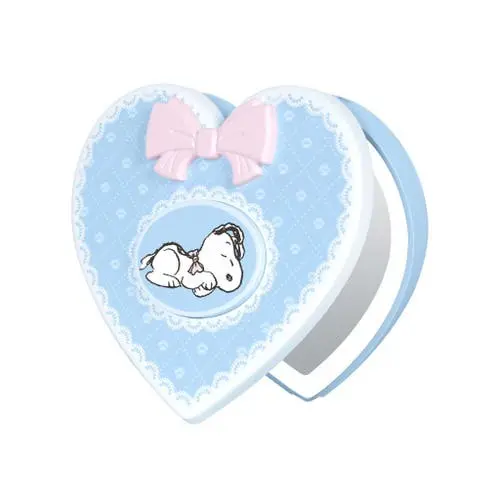 IMPRESSIONS VANITY Peanuts Snoopy Heart Bow Led Compact Mirror