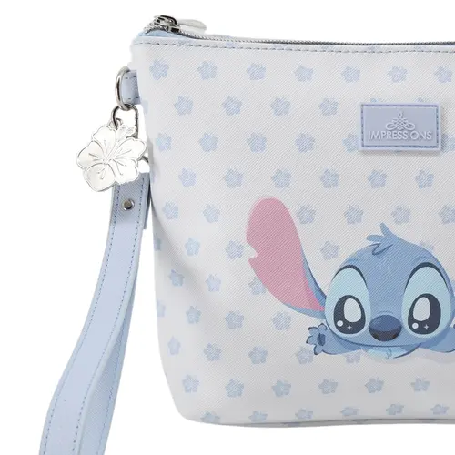 IMPRESSIONS VANITY Disney Stitch Cosmetic Pouchfaux Saffiano