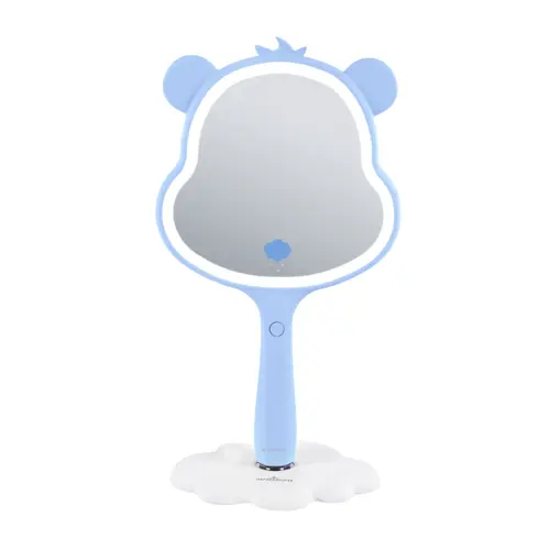 IMPRESSIONS VANITY Care Bears Grumpy Led Handheld Makeup Mirror