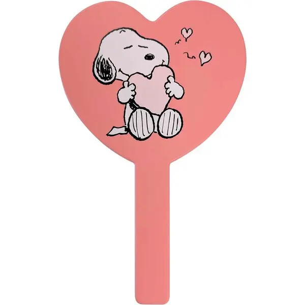 IMPRESSIONS VANITY Peanuts Snoopy Heart Handheld Mirror