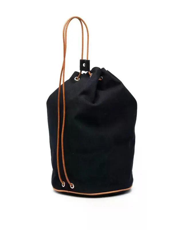 Hermès 1990-2010 Toile Polochon Mimile Backpack