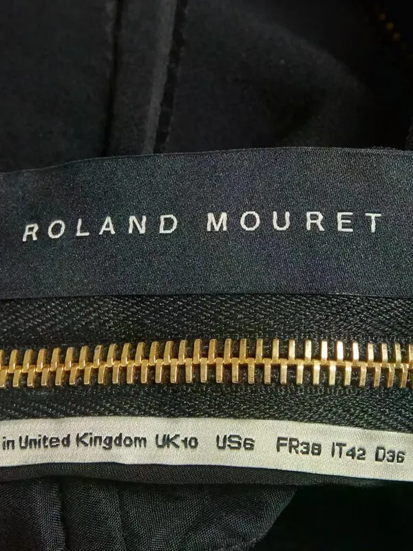 Roland Mouret Cutout Buckled Dress