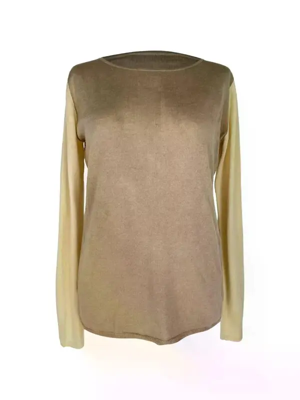 Max Mara Block-colour Sweater - Brown